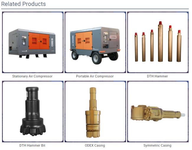 Trailer mounted drilling equipment