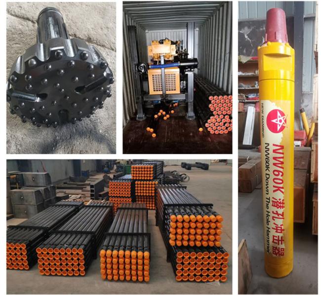 Drilling rig setup for agricultural irrigation well