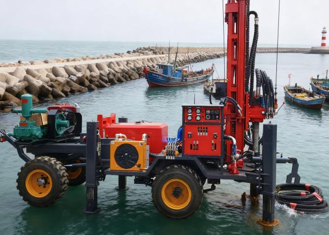High Precision 200 Type Drilling Rig front view