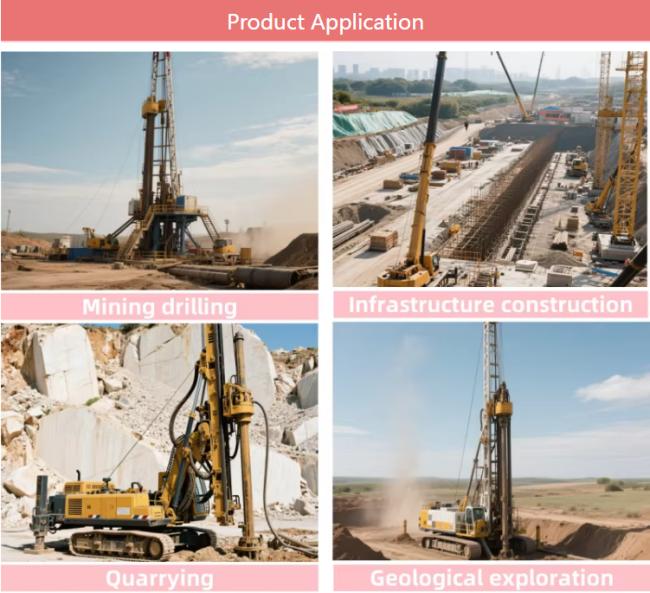 Impact Drill Bit in operation