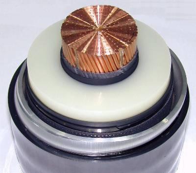 Cu/XLPE/CAS/PVC 132kv Single Core 300sqmm XLPE Insulated Underground Power Cable
