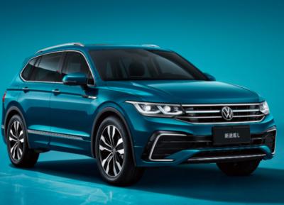 VW 티구안 L2023은 330TSI 자동 이륜 R-라인 슈셴그 버전을 모델링합니다