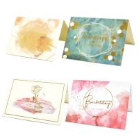 Christmas Greeting Card White Dried Flowers Gift Wishes Message Card for DIY china Christmas Greeting Card White Dried Flowers Gift Wishes Message Card for DIY