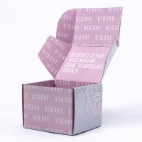 Custom Logo Holograph Pink Mailer Box Folding Corrugated Board Paper Packaging china Custom Logo Holograph Pink Mailer Box Folding Corrugated Board Paper Packaging