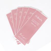 Quality Matte Shipping Box Self Adhesive Sticker Waterproof Thank You Stickers For Packaging for sale