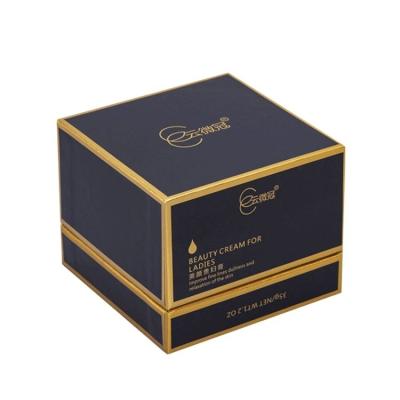 China Makeup Packaging Reusable Non-Toxic Empty Paper Material Face Cream Box For Skin Care for sale