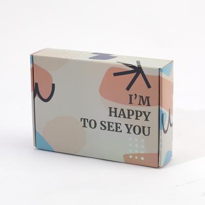 China 8x4x4 Color Printing Corrugated Cardboard Shipping Boxes Folders Mailing Mailer Box for sale