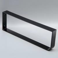 Quality Matte Black Stainless Steel Towel Bar Self Adhesive Bathroom Wall Mounted Towel Rack for sale
