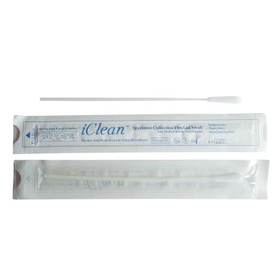 China Sterilized Stick Oral Care Mouth Nylon Sample Specimen Collection Flocked Swabs for sale