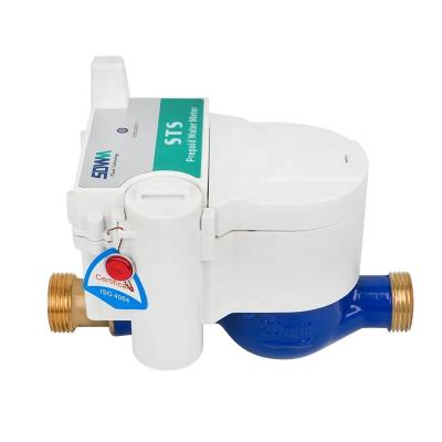 China Prepayment Water Smart Meter Sts Prepaid Water Meter with Customer Interface Unit for sale