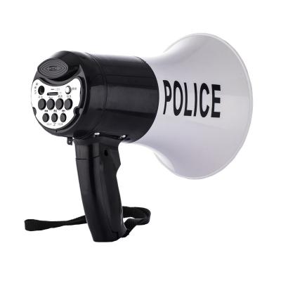 Cina 25W Cheer Megaphone con batteria USB e supporto alla luce a LED Formatto WMA Private Mold Sì in vendita