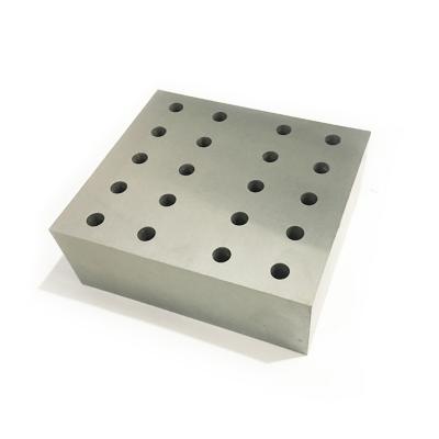 中国 YG20は穴、200x200x 20mmの炭化タングステンの正方形のブロックの在庫と炭化物のブランクを平方します 販売のため