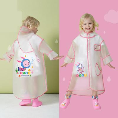 Chine Poncho à dessin animé pour élèves du primaire à vendre