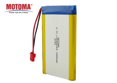 China bloco recarregável 5x41x69mm da bateria do polímero do lítio 1800mAh à venda