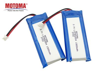 China bateria da máquina da posição de 1500mah 3.7V recarregável com consistência alta à venda