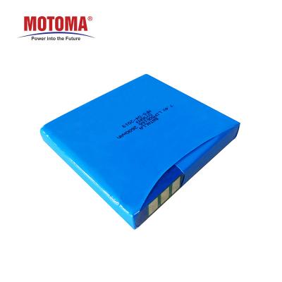 China Bateria da máquina da posição de 500 vezes, certificado duplo do BIS da bateria das microplaquetas 2600mah Lipo de IC à venda