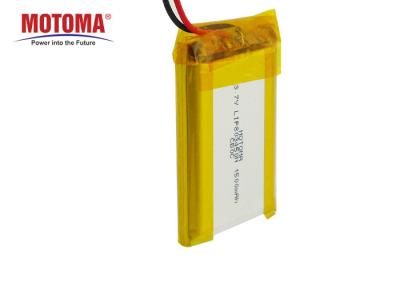 Cina Batteria dell'inseguitore 3.7V 1500mAh 803450 Lipo di OBD con resistenza interna bassa in vendita
