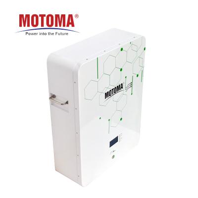 Cina 4,8 batteria di KWH 48v 100ah Lifepo4 fissata al muro per il sistema solare in vendita