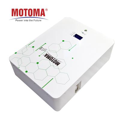 Cina 10kwh LiFePO4 batteria prismatica solare fissata al muro 48V 200Ah con BMS Built In in vendita