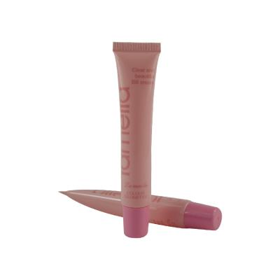 China Contenedor cosmético de plástico PE personalizado de alta calidad envasado tubo blando para limpiador/loción facial con tapa de doble en venta