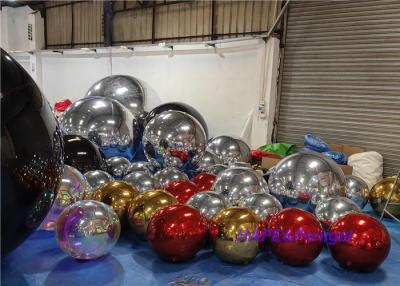 China Balones de espejo inflables, bolas brillantes reflectantes, globos de colores para decoración de eventos en venta