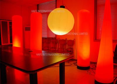Cina L'evento gonfiabile del partito del cono della luce della decorazione di illuminazione di ED25 3M con 24 W ha condotto la lampada in vendita