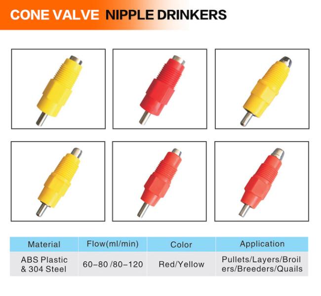 Poultry Automatic Chicken Drinking System Nipple Drinker Supplier 6