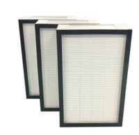 Quality Ultrafine Glass Fiber Air Filter , Clean Room HEPA Filter H13 H14 U15 99.99% Efficiency for sale