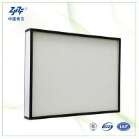 Quality Galvanized Frame Panel HEPA Air Filter OEM With Activated Carbon Media H13 Class for sale