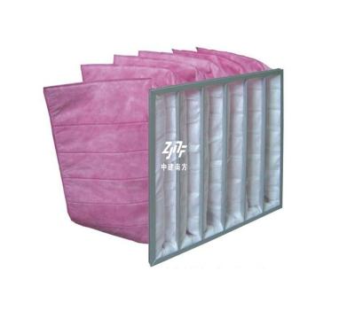 Dust Collect Pocket Air Filter F6 F7 F8 F9 Bag Glass Fiber Synthetic Non Woven