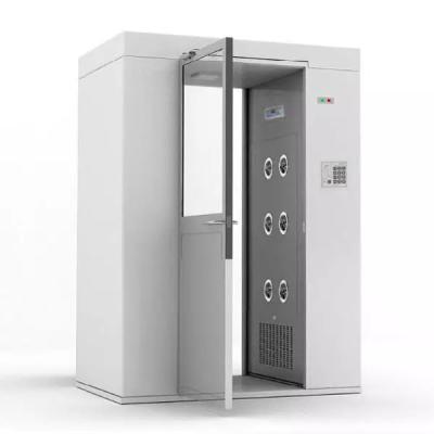 새로운 모터 에너지 절약 청정실 공기 샤워기 LED 디스플레이 SUS304 스테인리스 스틸 380V / 50HZ 전력