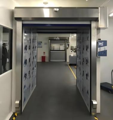 China Stainless Steel Cargo Air Shower For Semiconductor Pharmaceutical Medical clean room accessories for sale