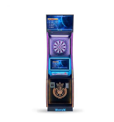 Cina Indoor Automatic Electronic Adult Game Against Soft Arcade Led Online Dart Board Trick Shooting Game Dart Machine 254cm*60cm*76cm in vendita
