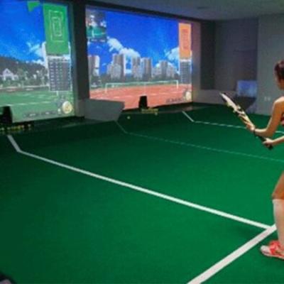 Cina Standard Hardware Fuselage With Mesh Frame Amusement Park Vr Virtual Reality Interactive Simulation Elastic Training Indoor Tennis Game in vendita