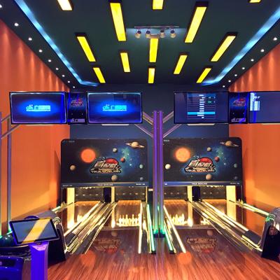 Cina (10 lbs) Design 40-49kg Adult High End Recreation Center Complete Rolling Lanes And Kids Arena Bowling Game Rolling Machine in vendita