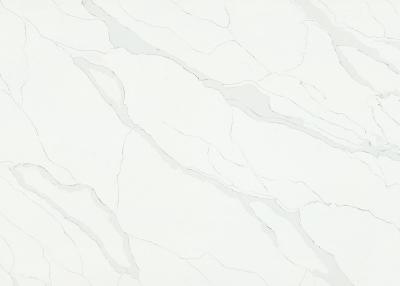 Κίνα Λουτρών πέτρινος, αντιολισθητικός κατασκευασμένος χαλαζίας Stone χαλαζία Kichentop άσπρος προς πώληση