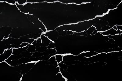 中国 2cmの水晶の白いCalacattaの人工的な水晶石造りの平板6のMohsの硬度 販売のため