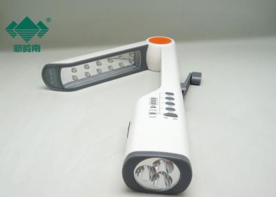 Cina Torcia elettrica solare della manovella della lampada multifunzionale della dinamo LED con la radio in vendita