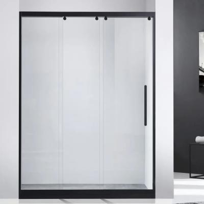 Chine Panneau de verre de douche d'hôtel 6 mm-15 mm Casque de douche en verre trempé sans cadre à vendre