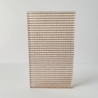 China CCC Laminated Mesh Glass Door Window Clear Laminated Safety Glass for sale