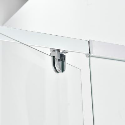 중국 슬라이딩 프레임리스 피벗 샤워 도어 900mm 알루미늄 프레임 판매용