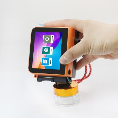China New T1 Mini Portable Handheld Inkjet Printer Date Printer Touch Screen logo Coding Machine Small Printer for Bottle Caps and Box for sale