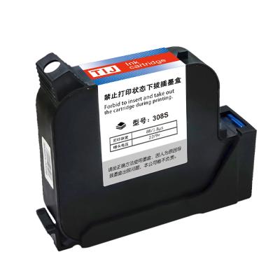 China 308S Demin 6 Colors Ink Cartridge of Tij Printer Fast Dry Ink 42ml for Handheld Printer Universal Toner Cartridges for 25.4mm for sale