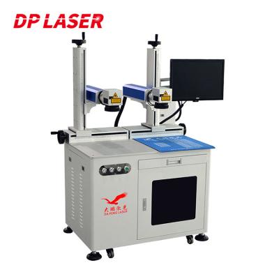 Cina Doppia macchina d'impionbatura della marcatura del laser della fibra di ampio formato di Galvo per i materiali metalliferi e non metalliferi in vendita