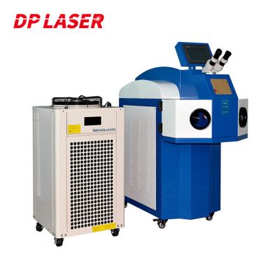 Cina macchina della saldatura a laser dei gioielli di 200W YAG con singola energia di impulso esterna del refrigeratore 120J in vendita