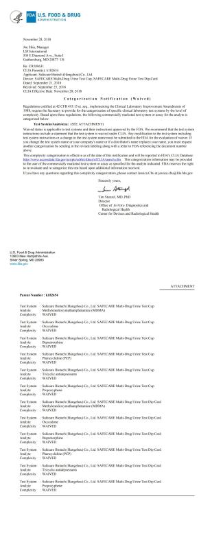 FDA - Shenzhen Wensidun Technology Co., Ltd.