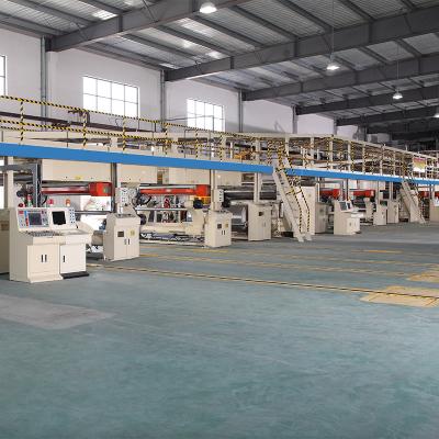 Cina 380V 50Hz ha ondulato la macchina dell'incartonamento del cartone, linea di produzione del cartone in vendita
