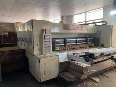Cina 3000/530mm usati una stampante tagliante Slotter Machine di 2 colori in vendita