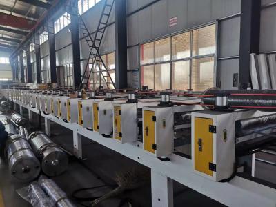 Cina Un cartone ondulato di 2/4/6 di piega che rende a macchina la linea di produzione ad alta velocità del cartone in vendita