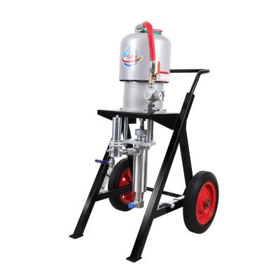 China 85 kg pneumatische pomp Wandverfspuit 15,8 L/min Anti-corrosie beschermende coating spuitmachine Te koop